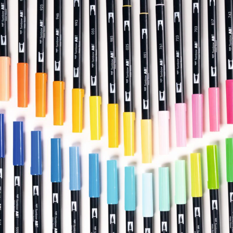 Jual KIANDAA (SATUAN) PART 1 Tombow Dual Brush Pen ABT Water Based ...