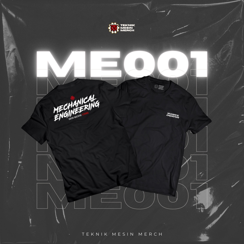 Jual T-shirt Teknik Mesin Merch - ME01 | Shopee Indonesia