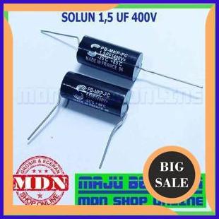 Jual onderdil Kapasitor MKP SOLUN Solen 1.5uf 400v Original 140ZZ3 | Shopee Indonesia