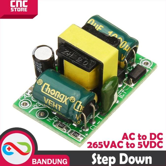 Jual AC-DC 85-265V TO 5V 700MA 3.5W SWITCH POWER SUPPLY MODULE STEP ...