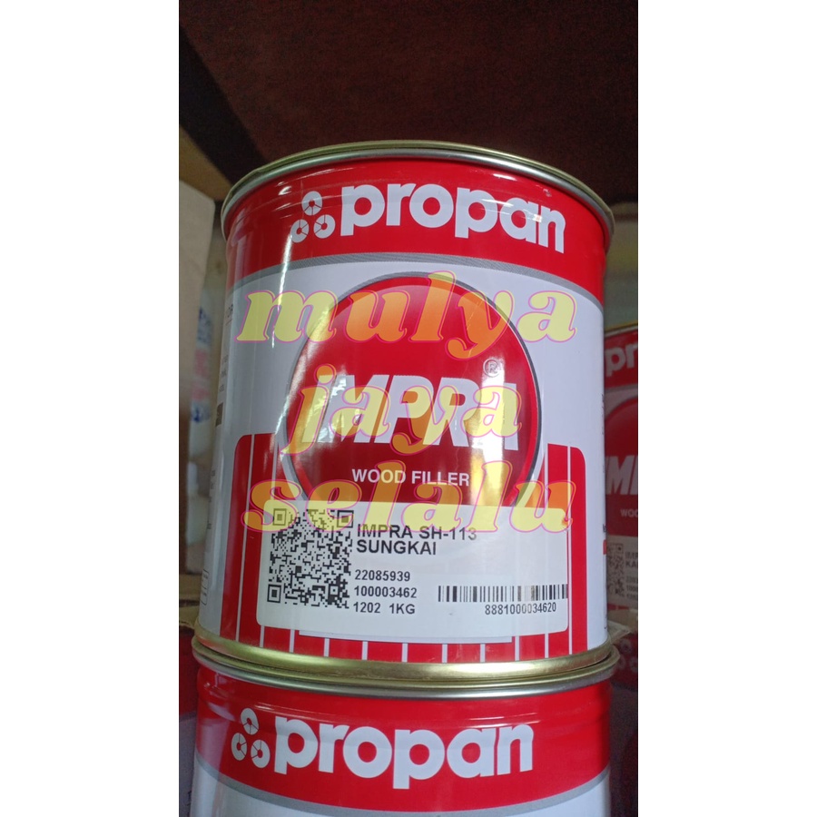 Jual DEMPUL KAYU IMPRA WOOD FILLER PROPAN SUNGKAI - SH113 (1kg ...