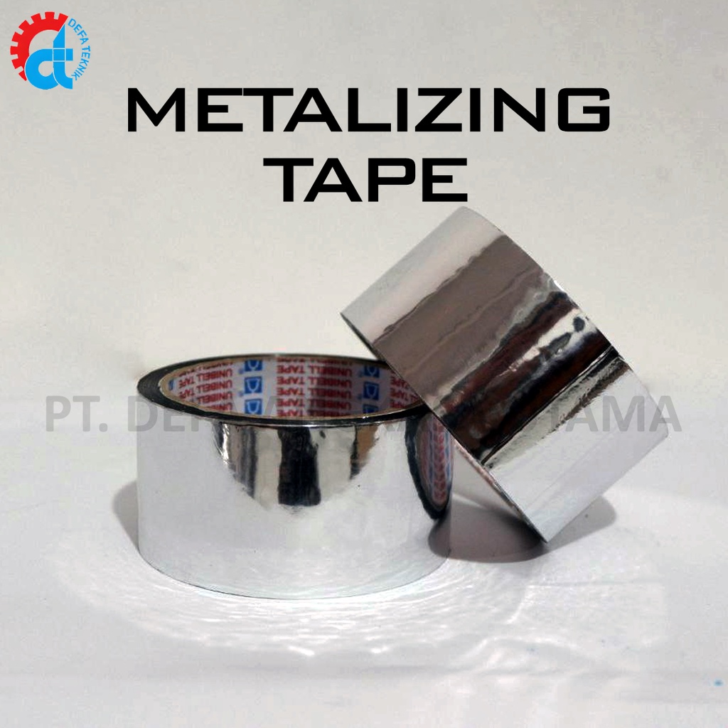 Jual Duct Tape AC Metalizing Foil/ Lakban Isolasi Metalizing Duct ...
