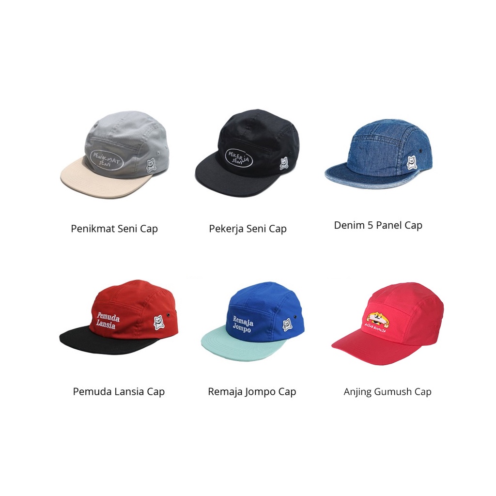 Jual KITC Topi 5 Panel Cap | Shopee Indonesia