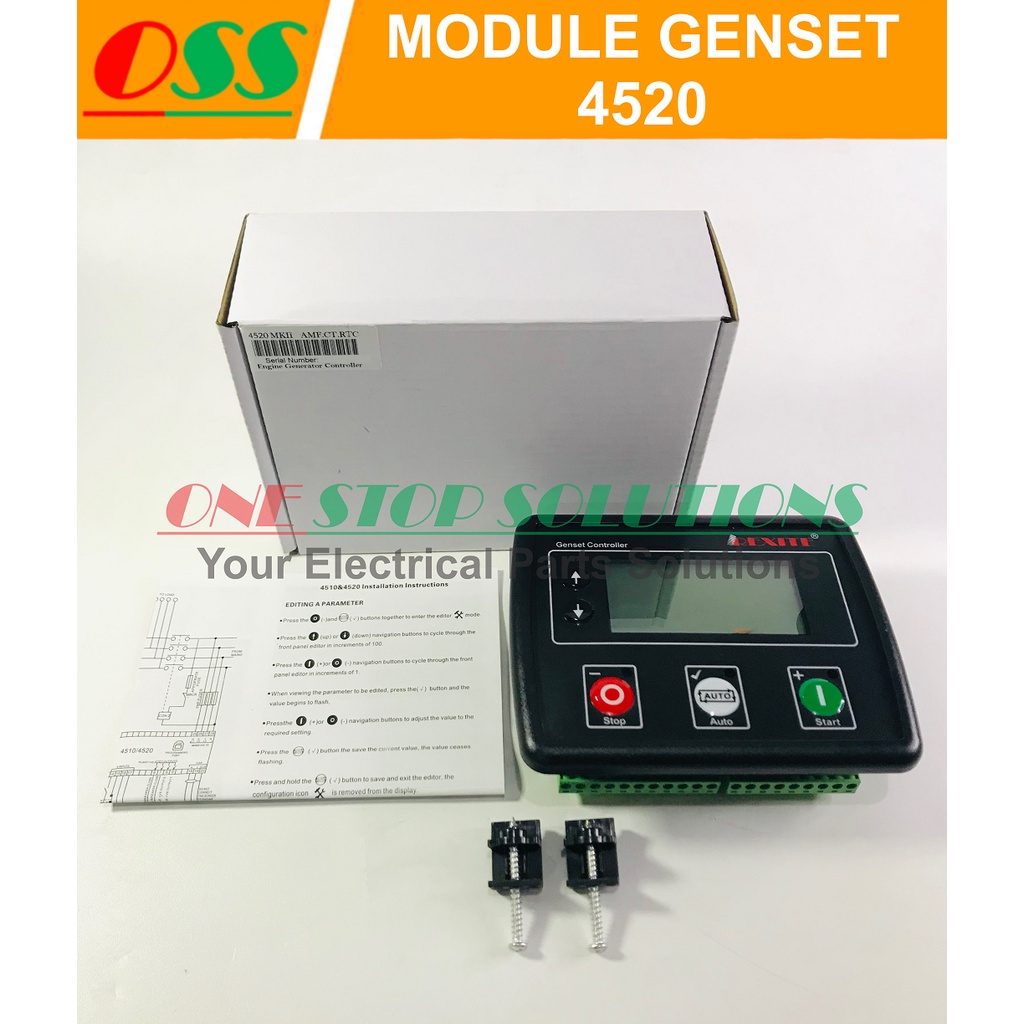 Jual MODULE GENSET CONTROLLER OEM 4520 REPLACEMENT DSE4520 DSE 4520 DEEPSEA REPLACEMENT PANEL ...