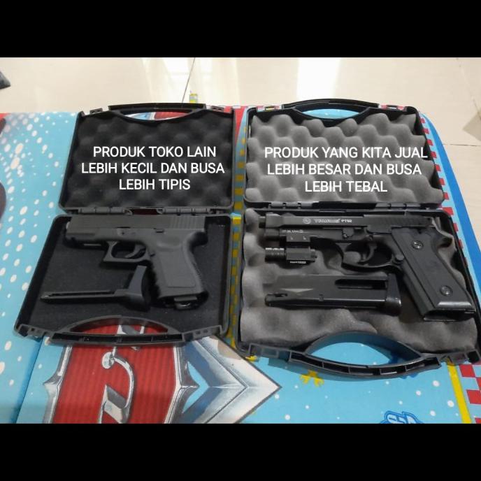 Jual Gun Case Hardcase Koper Pistol Airsoft Airgun Box | Shopee Indonesia