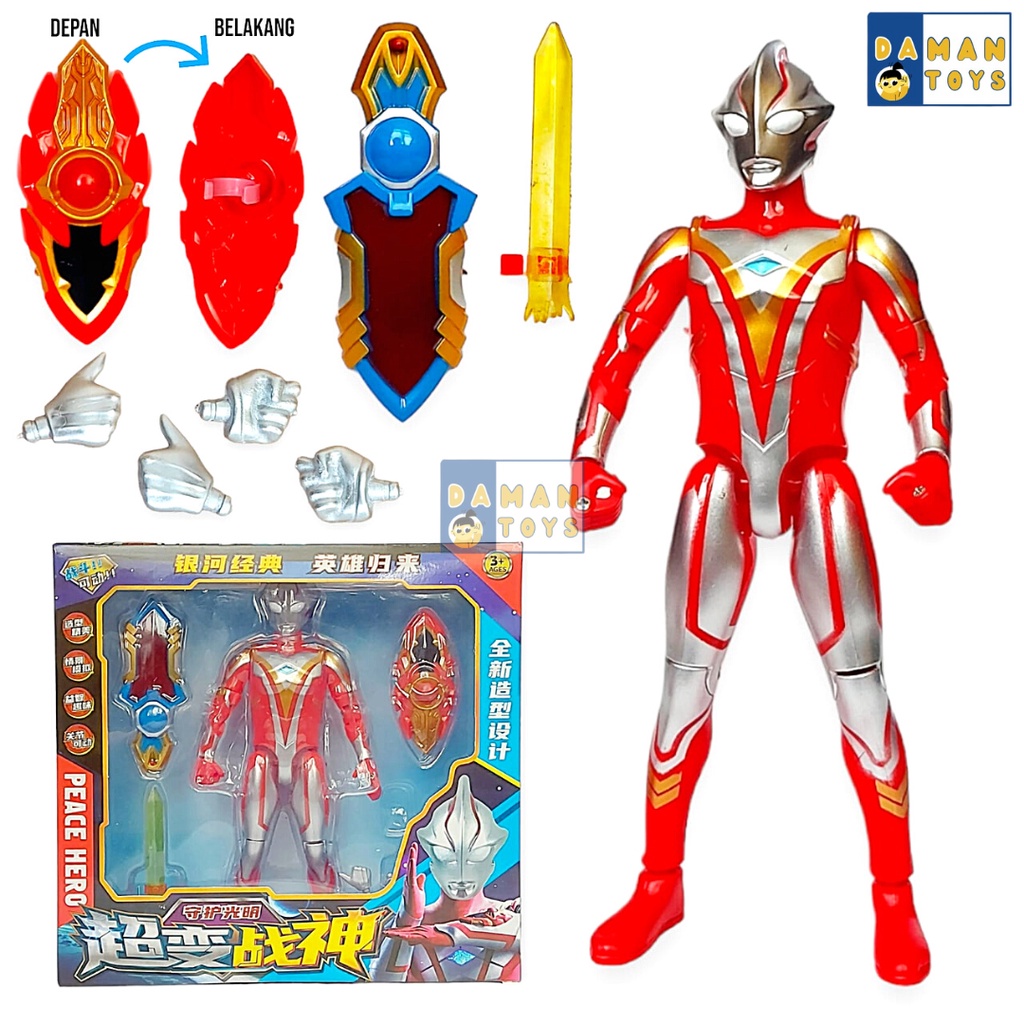 Jual Ultraman Trigger Multi SHF Ultra Action Figure Ultraman Z Delta ...