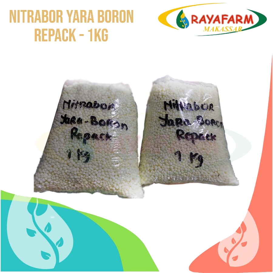 Jual Pupuk YaraLiva Nitrabor / Pupuk Kalsium Nitrat + Boron - Repack ...