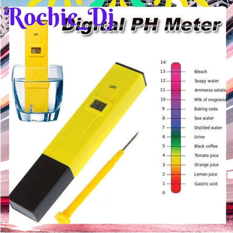 Jual Alat Ukur Uji PH Meter Tester Pen Air Minum/Akuarium - PH-2016 ...