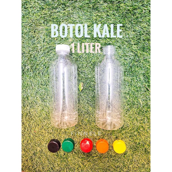 Jual 48 Botol Kale 1 Liter / Botol Plastik 1000ml / Botol Kopi Jus Susu ...