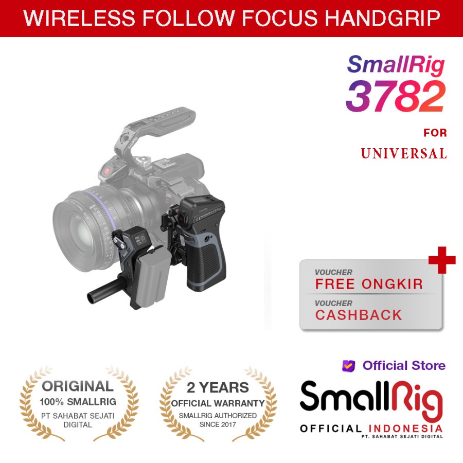 Jual SmallRig MagicFIZ Wireless Follow Focus Handgrip Kit 3782 | Shopee ...