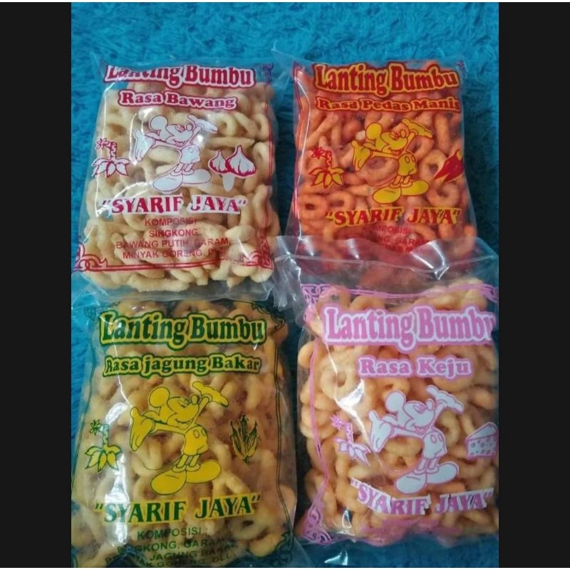 Jual MAKANAN ASLI KEBUMEN - LANTING BUMBU 240 GRAM | Shopee Indonesia