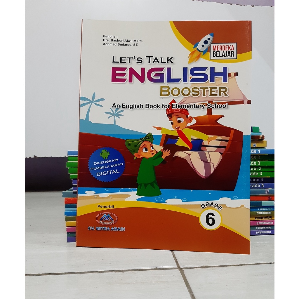 Jual LET'S TALK ENGLISH BOOSTER SD/MI GRADE 6-BUKU BAHASA INGGRIS SD/MI KELAS 6-MA | Shopee ...