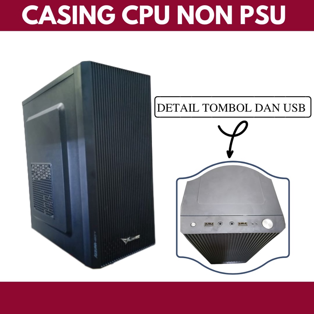 Jual Casing CPU BEKAS SECOND Non PSU - Casing Komputer Second | Shopee ...