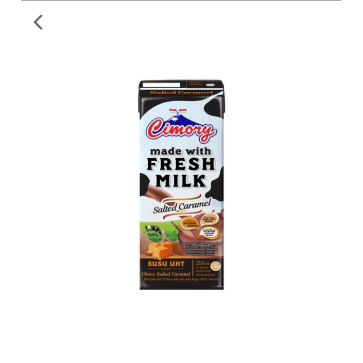 Jual CIMORY UHT MILK SALTED CARAMEL 25OML | Shopee Indonesia