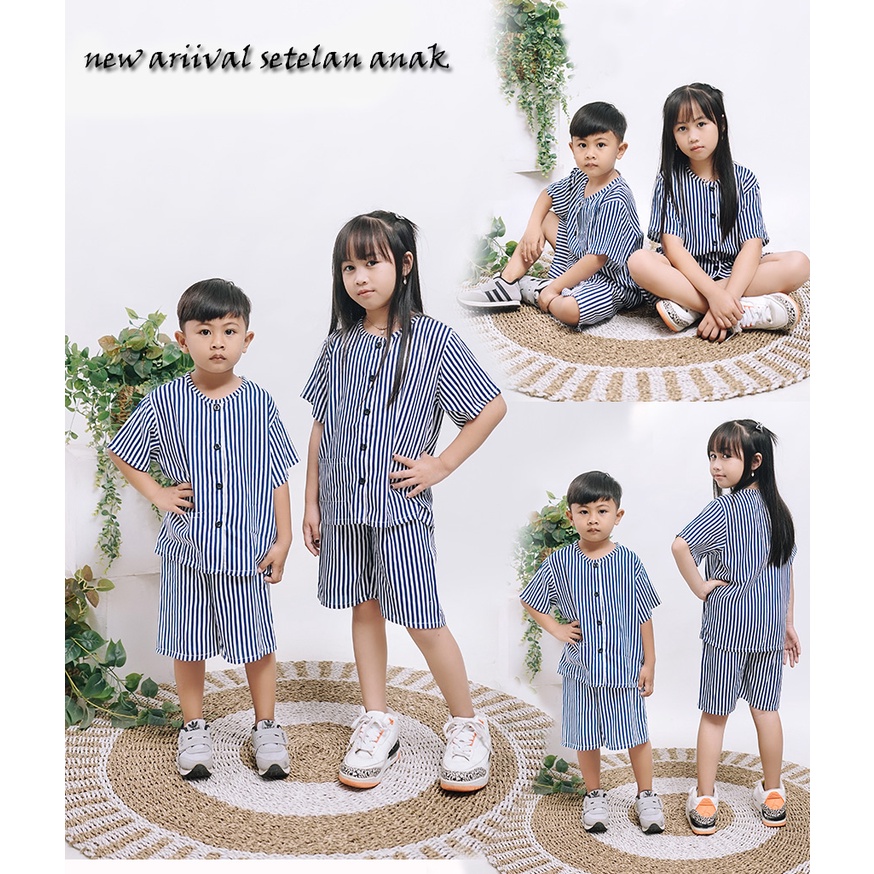 Jual BAJU SETELAN ANAK MOTIF SALUR RAYON USIA 1-9 TAHUN | Shopee Indonesia
