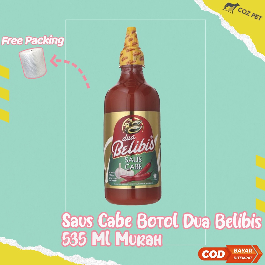 Jual Dua Belibis Saus Cabe 535 ml (Kemasan Botol Plastik) | Shopee ...
