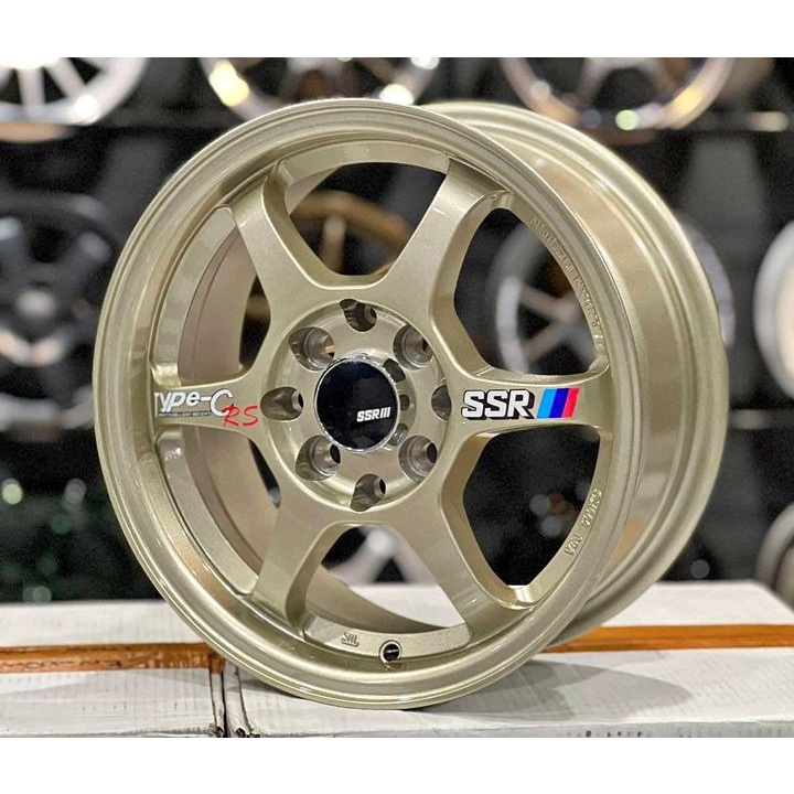 Jual velg SSR type C ring 14 velg mobil racing avanza xenia datsun ...