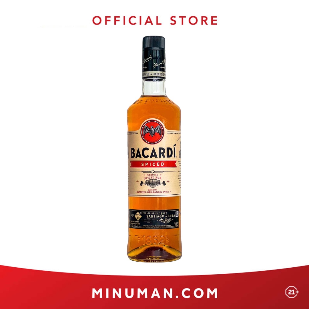 Jual Bacardi Spiced Rum - 750ml | Shopee Indonesia