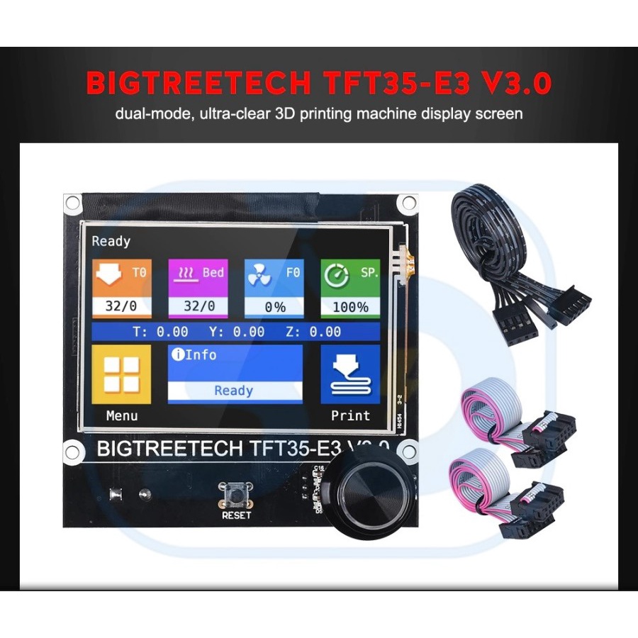 Jual BIGTREETECH BTT TFT35 E3 V3.0 Touch Screen Updated Version | Shopee Indonesia
