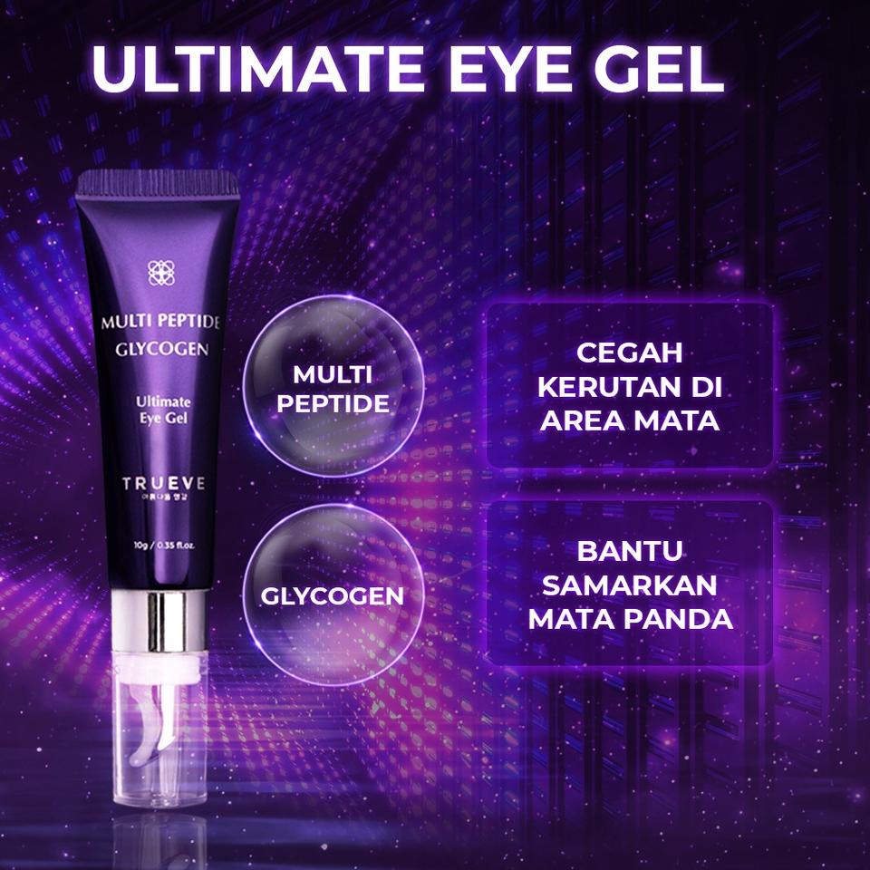 Jual trx W2i2H TRUEVE Multi Peptide Glycogen Ultimate Eye Gel Serum 10 G | Shopee Indonesia