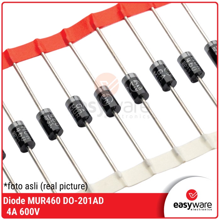 Jual DIODE MUR460 4A 600V RECTIFIER DIODA MUR460 | Shopee Indonesia