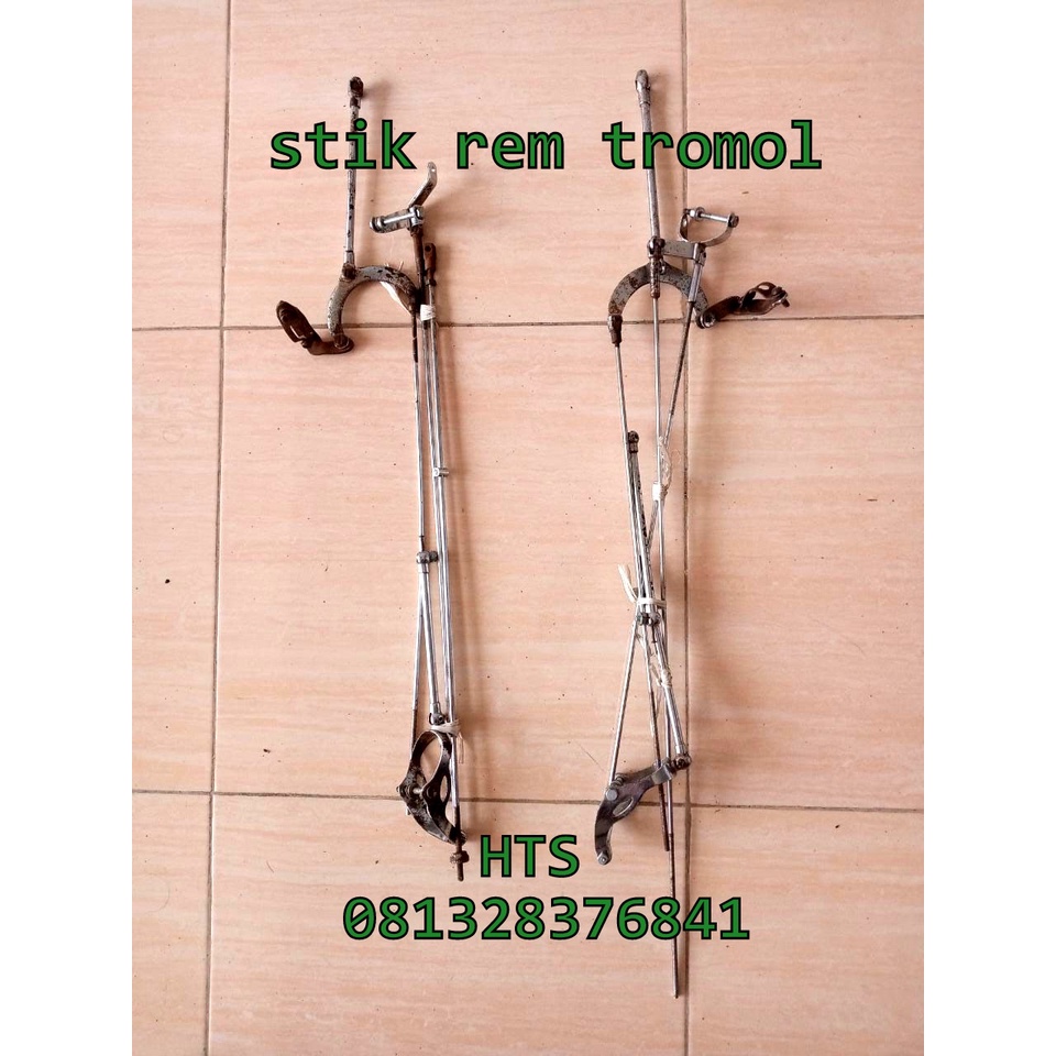 Jual REM TROMOL SEPEDA ONTHEL - STIK REM SEPEDA ONTHEL - RANGKAIAN REM ...