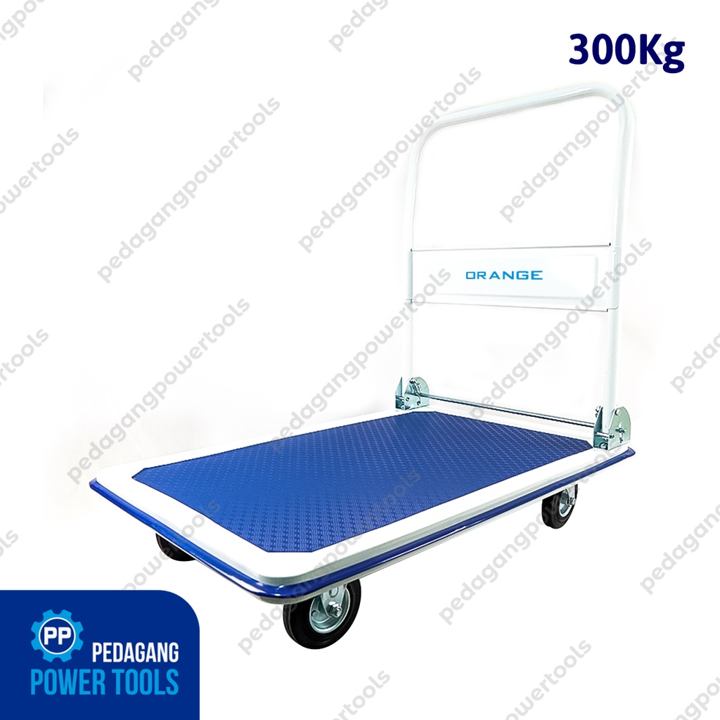 Jual ORANGE TROLI LIPAT 300 KG TROLLEY HAND TRUCK ALAT ANGKUT BARANG ...