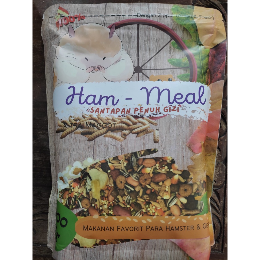 Jual Ham Meal 900gr (makanan hamster, hamster food) | Shopee Indonesia