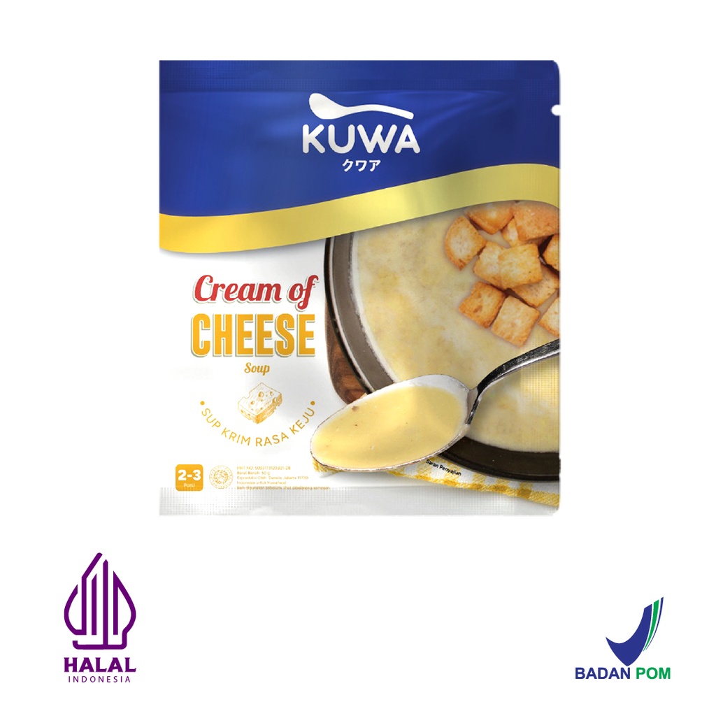 Jual KUWA Cream of Cheese - Sup Krim Keju - 40g | Shopee Indonesia