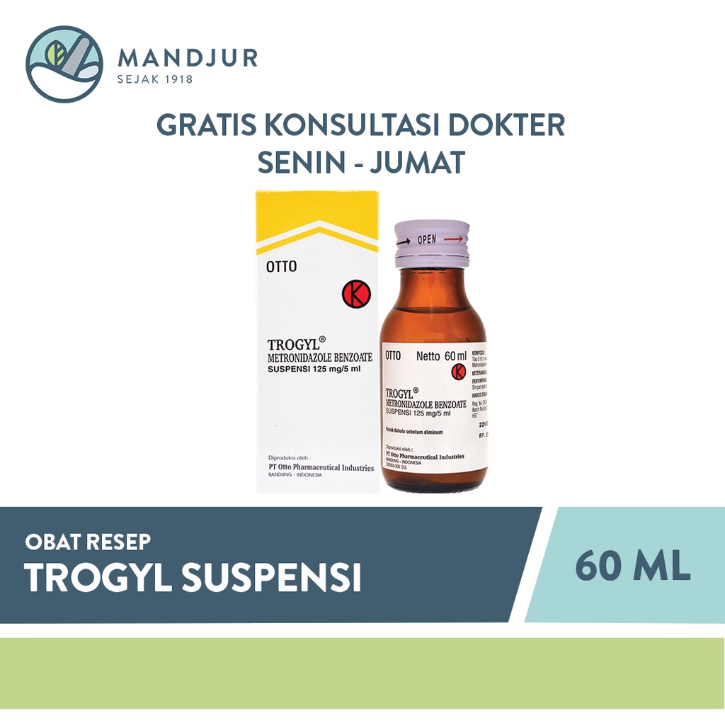 Jual Trogyl Suspensi 60 ml | Shopee Indonesia