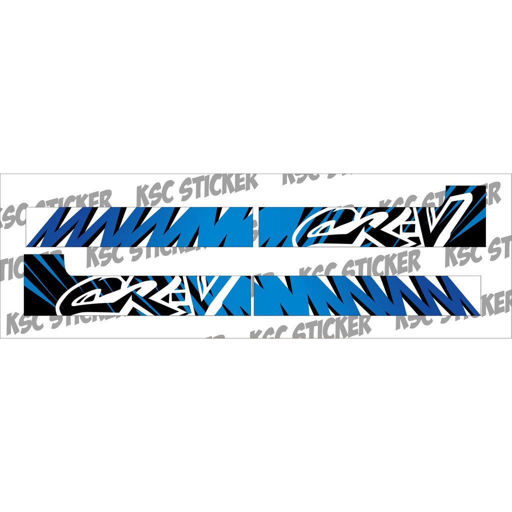 Jual KSC - Decal Mobil CR-V G1 G2 Dekal Sticker Sticker CR-V G1 G2 ...