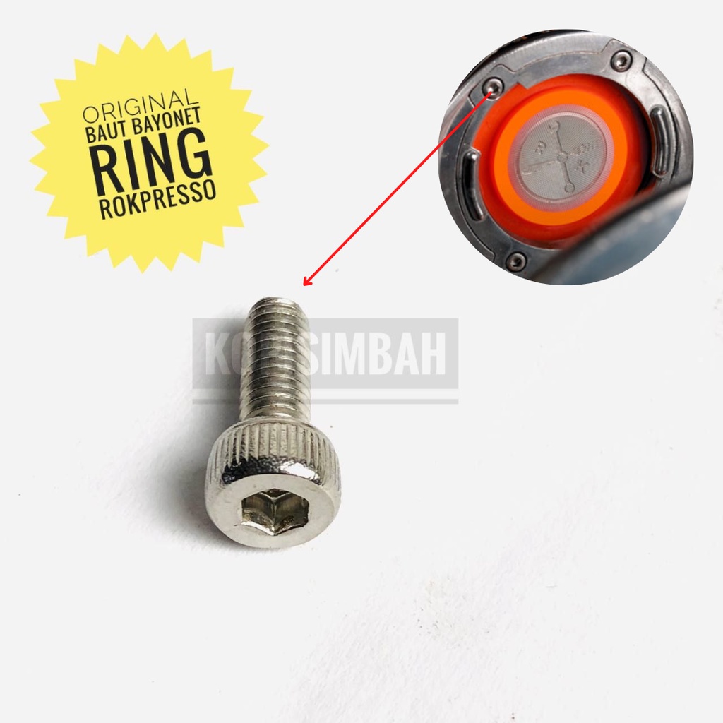 Jual Spare Part Baut Bayonet Ring ROK Presso Original Sparepart Bolt ...