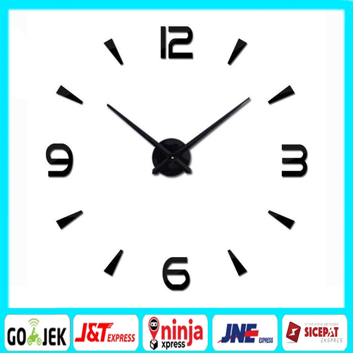 Jual [UKURAN BESAR] JAM DINDING HIAS DIY / JAM DINDING TEMPEL UKURAN ...