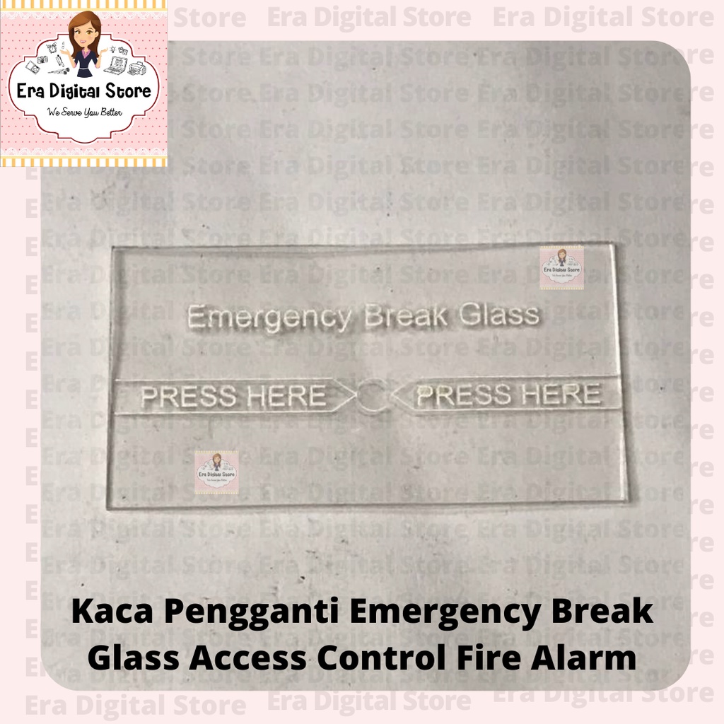 Jual Kaca Pengganti Emergency Break Glass Access Control Fire Alarm ...