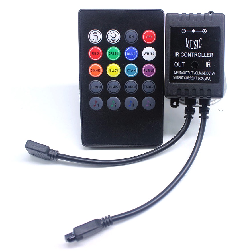 Jual HA LED Strip Controller 12-24V Sensor Suara Lampu Lamp Cahaya ...