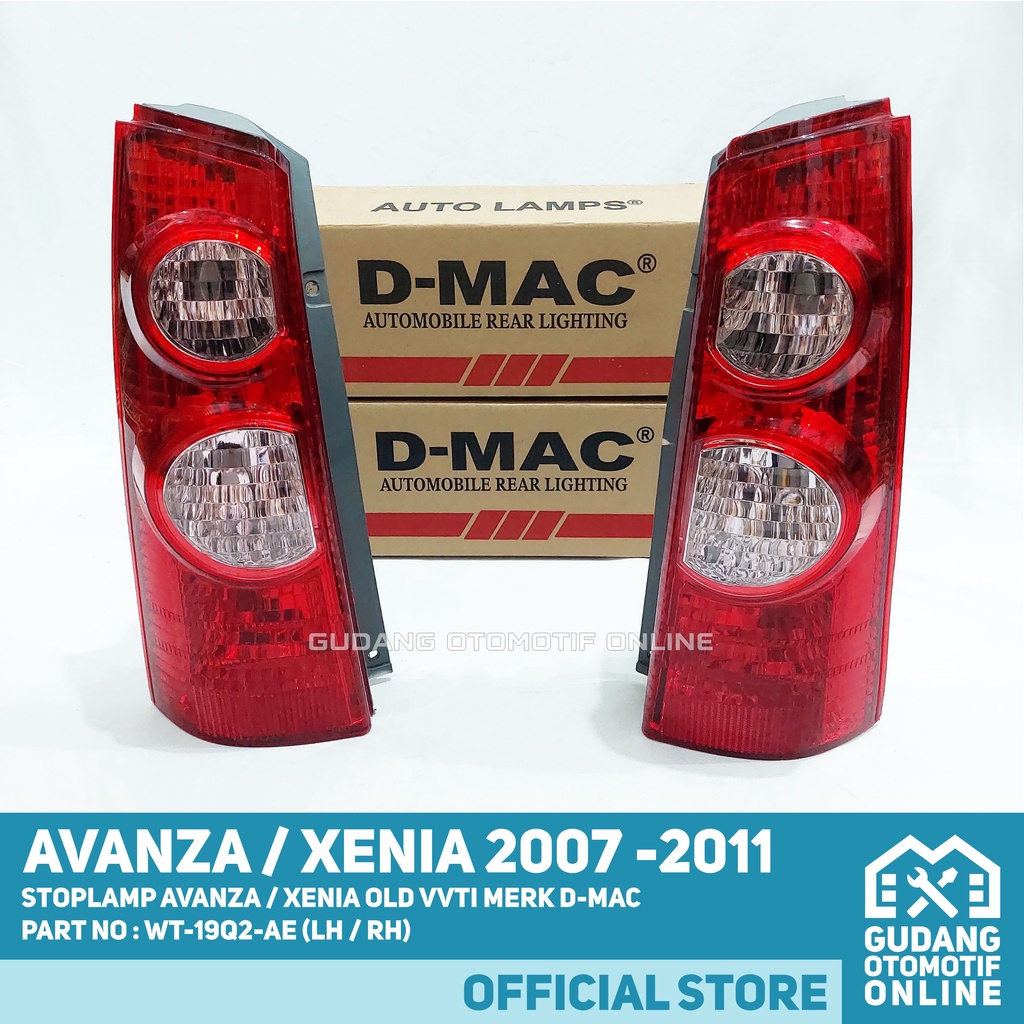 Jual STOPLAMP KANAN KIRI LAMPU BELAKANG AVANZA XENIA VVTI 2007 2008 ...