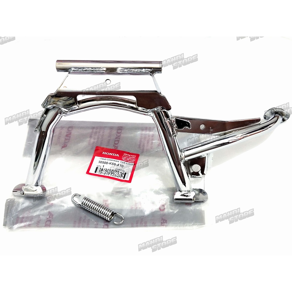 Jual Standar Tengah Dua 2 Chrome Stainless Honda VARIO OLD LED 125 150 NEW Original HGP AS ...