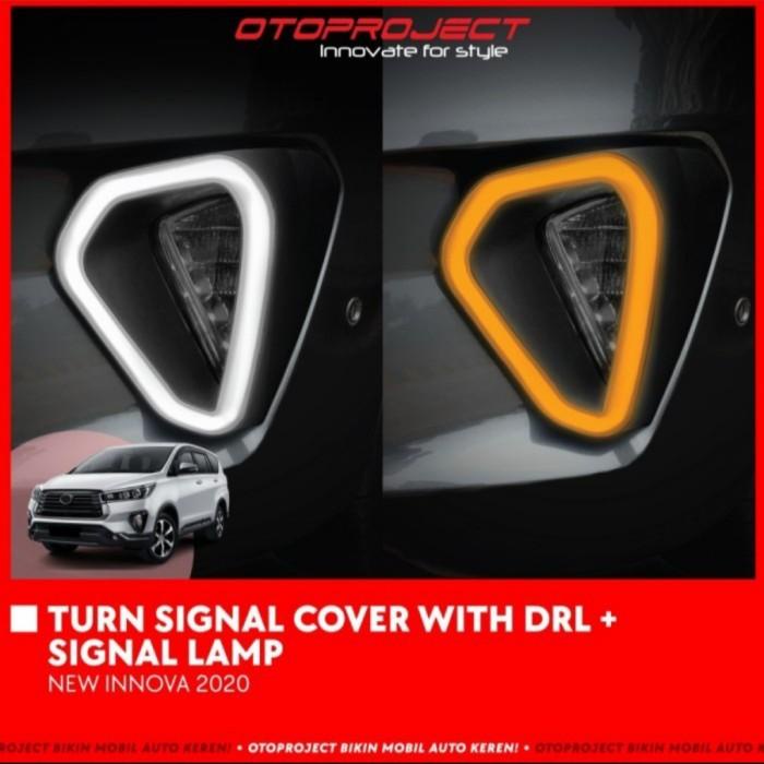 Jual DRL Fog Lamp Innova 2020 Otoproject Turn Signal Cover With DRL ...