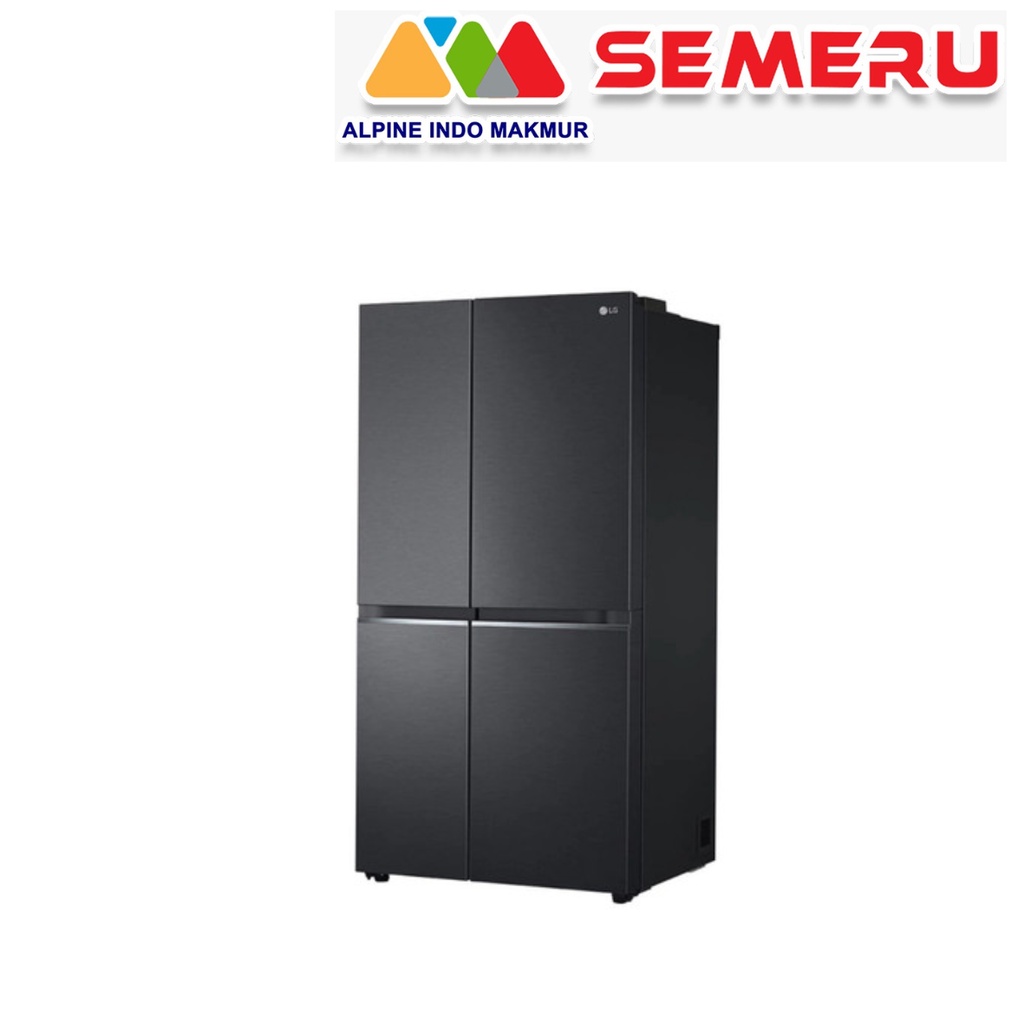 Jual LG KULKAS SIDE BY SIDE INVERTER / BLACK GC-B257 SQVL (KHUSUS MAKASSAR) | Shopee Indonesia