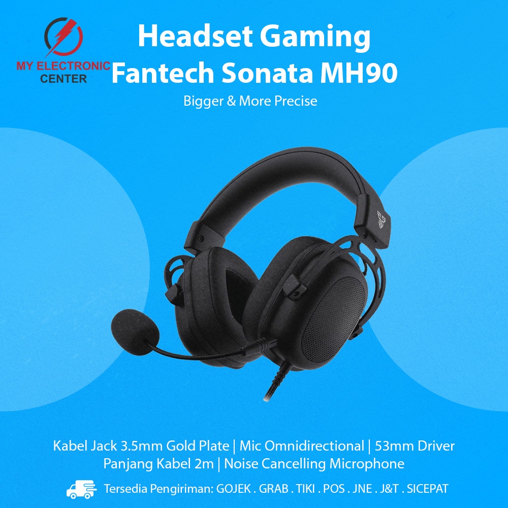 Jual Headset Gaming Fantech Sonata MH90 Headphone Laptop Komputer PC HP | Shopee Indonesia