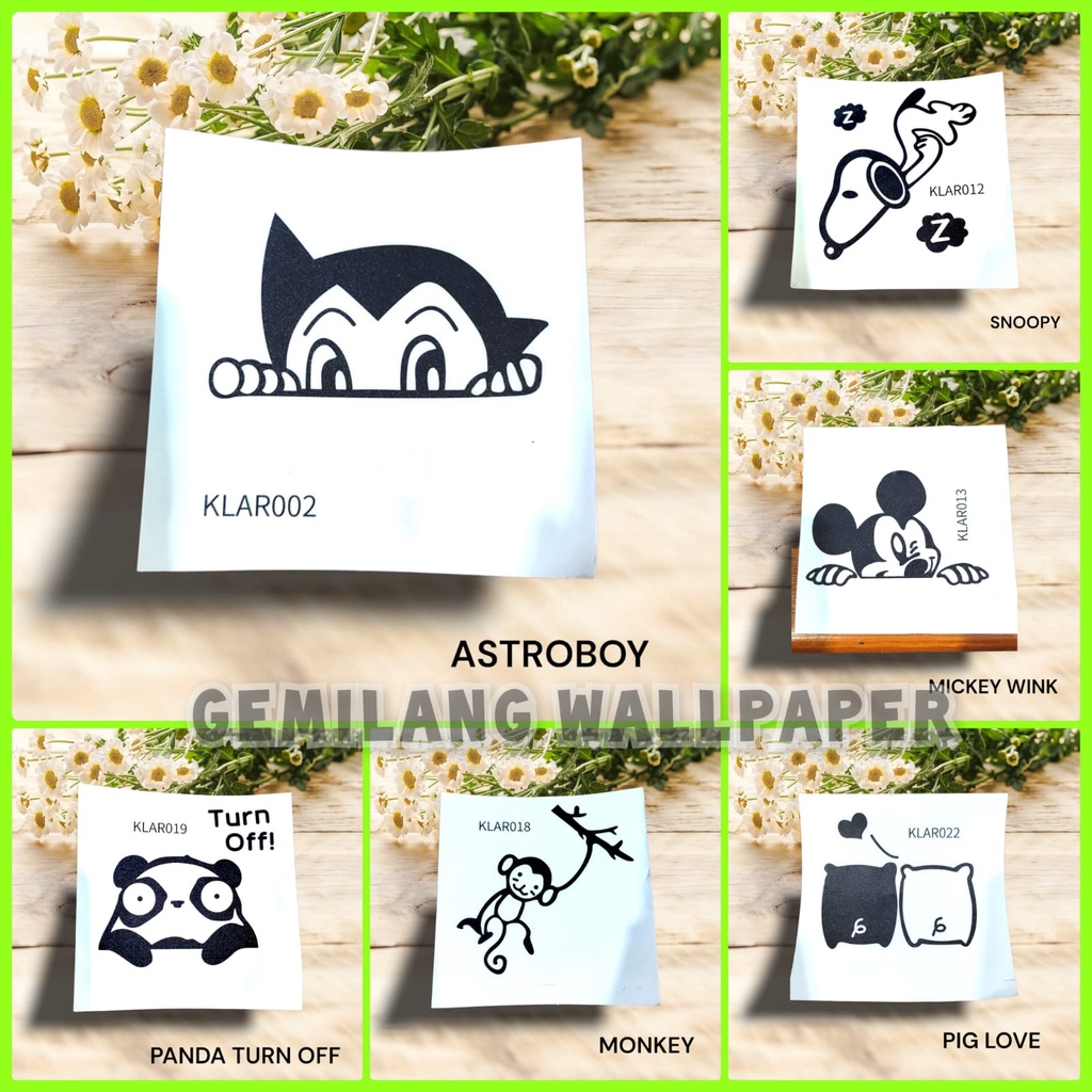 Jual GEM- STICKER DINDING | STIKER SAKLAR LAMPU | STIKER LAMPU ...