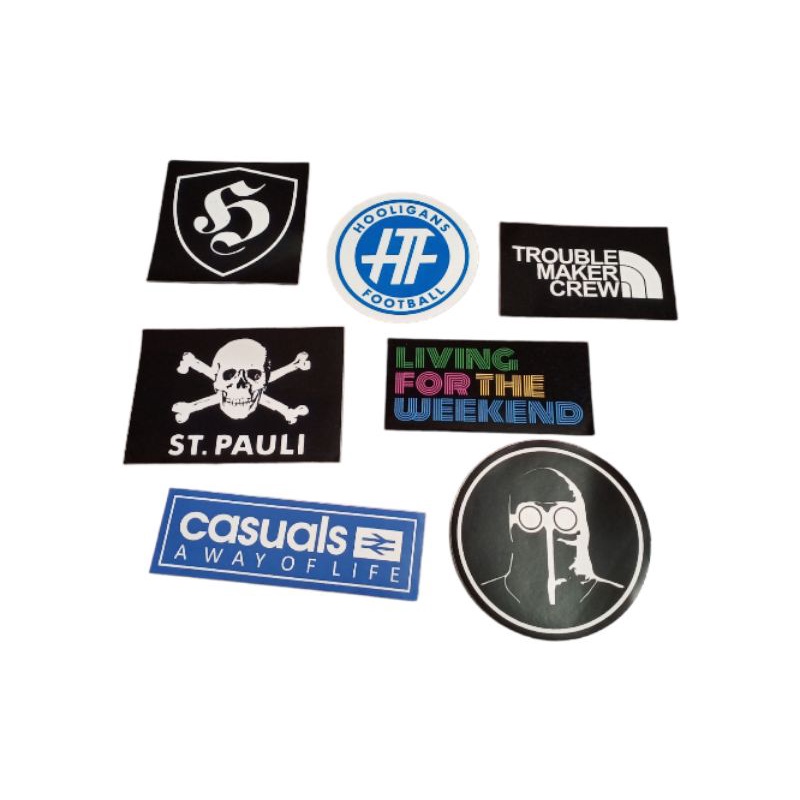 Jual Sticker Pack Hooligans Football (Bahan Graftac) | Shopee Indonesia