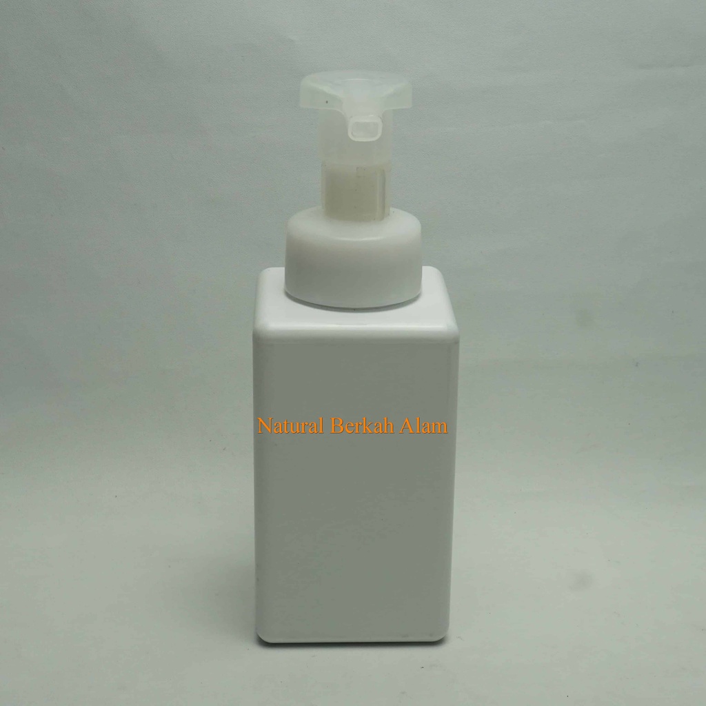 Jual Botol Foamer 450 ml Kotak Putih / Botol Plastik PET / Botol Foamer ...