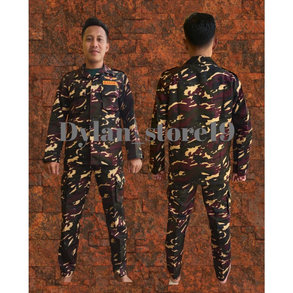 Jual SERAGAM BANSER ANTI AIR / SERAGAM PDL BANSER SERAGAM PDL LORENG ...