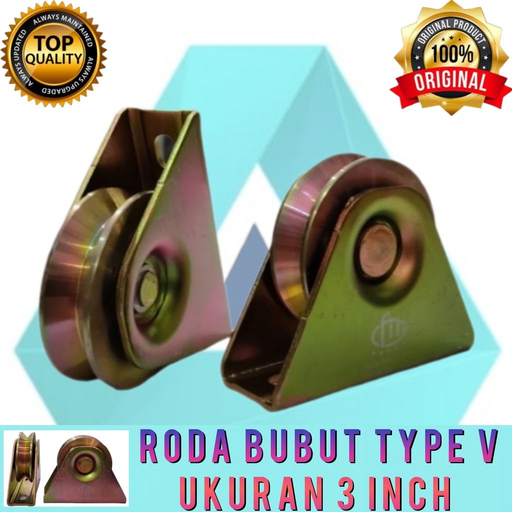 Jual Roda pintu gerbang / roda pintu pagar / roda pintu garasi roda ...