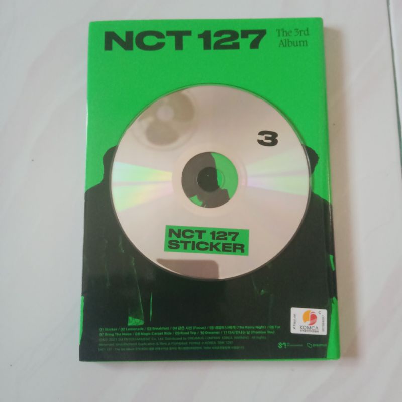 Jual NCT 127 STICKER ORIGINAL CD | Shopee Indonesia