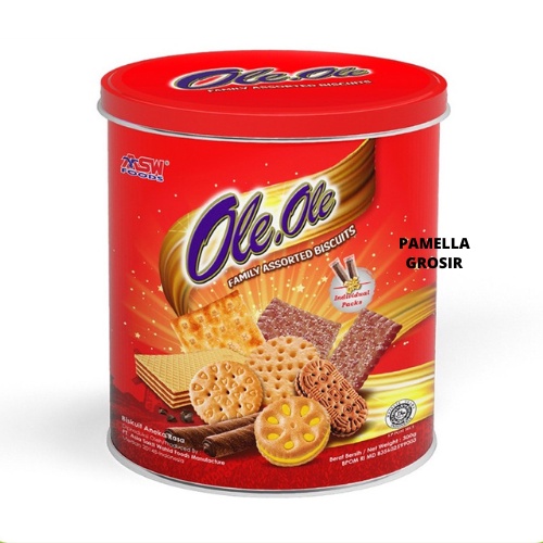 Jual BISKUIT KALENG OLE OLE HATARI ASSORTED MURAH ROTI KALENG LEBARAN ...