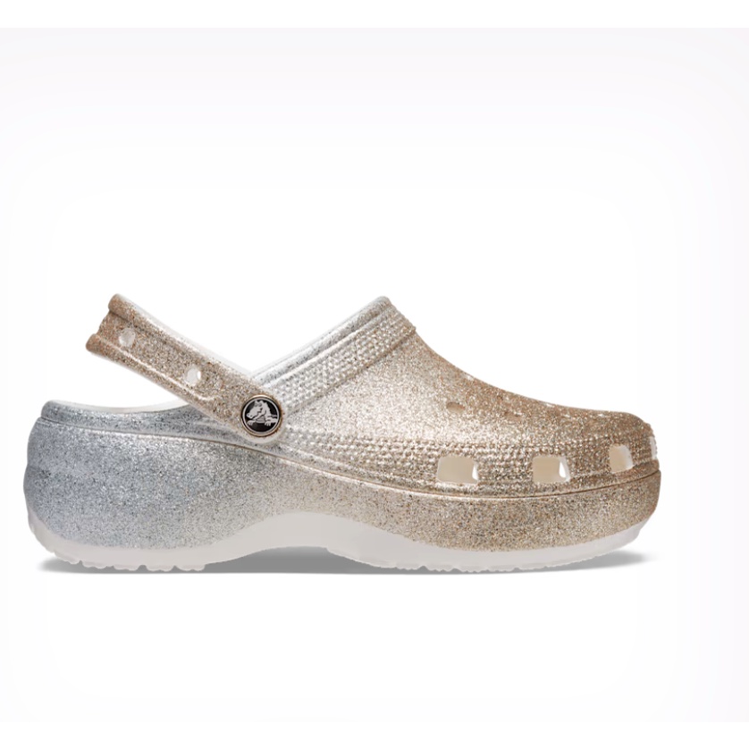 Jual PO CROCS WOMEN’S CLASSIC PLATFORM OMBRE GLITTER CLOG - BISA REQUEST PRODUK LAIN DARI ...