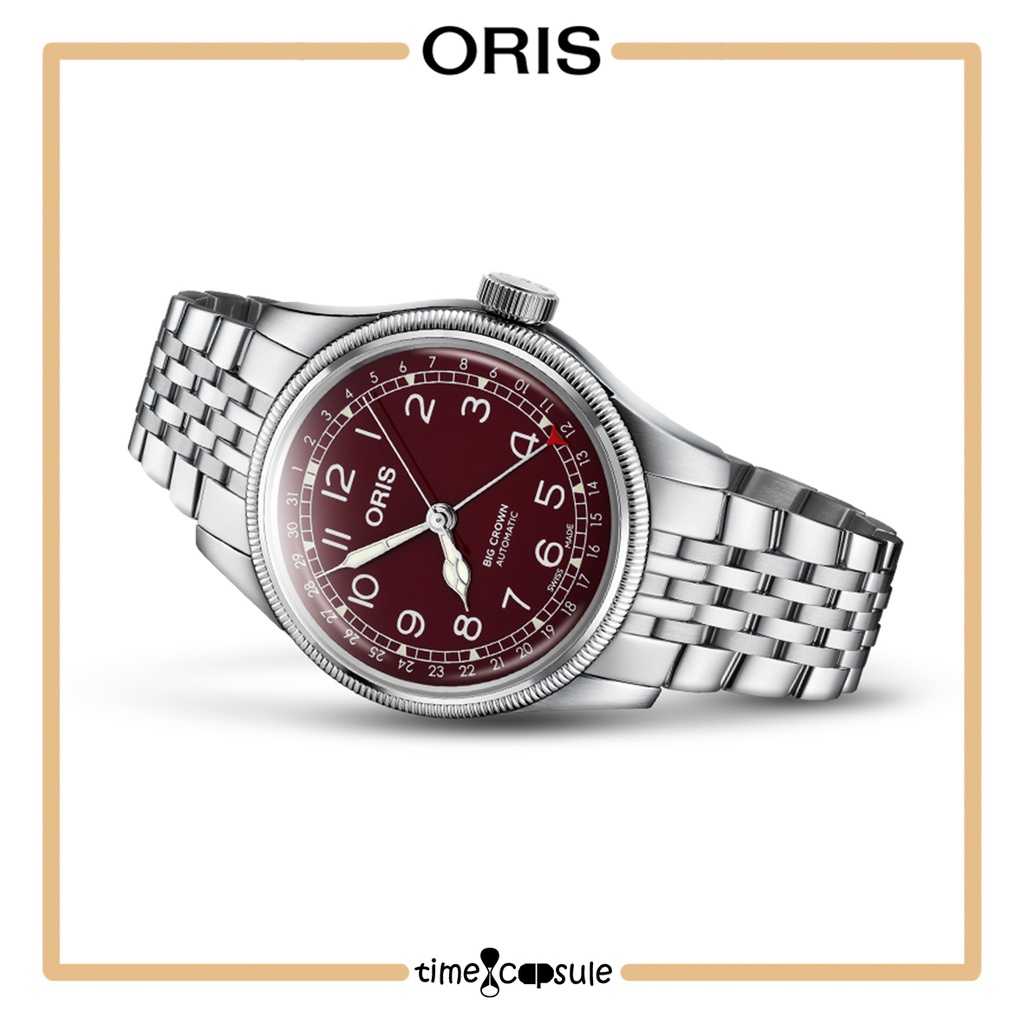 Jual Jam Tangan ORIS Big Crown Pointer Date 754 7741 4068 Metal ...