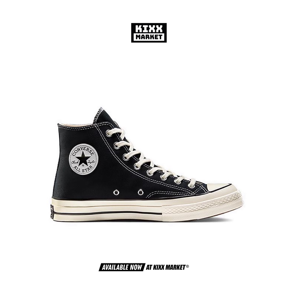 Jual Converse Chuck Taylor All Star 70s Hi Black White | Shopee Indonesia